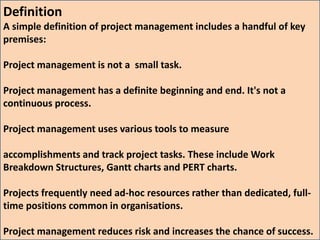 Ppt project mgt. syllabus | PPT