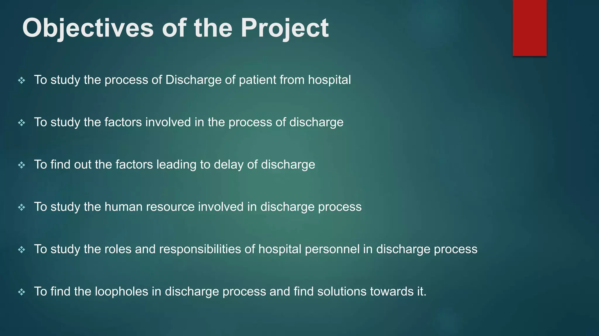 Patient Discharge Process in Corporate Hospital _ PPT | PPTX