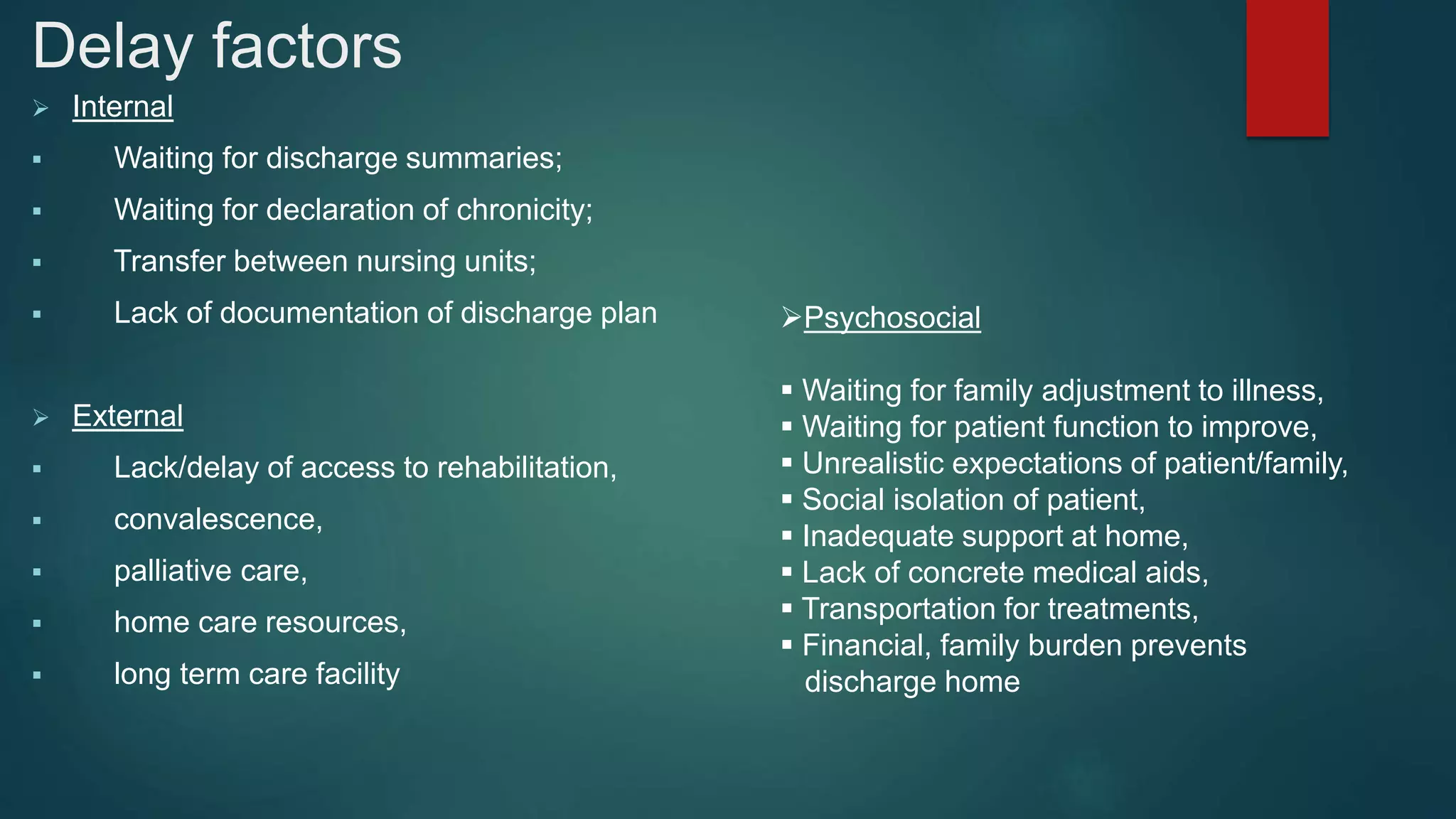 Patient Discharge Process in Corporate Hospital _ PPT | PPTX