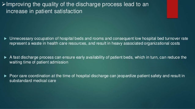 Patient Discharge Process in Corporate Hospital _ PPT