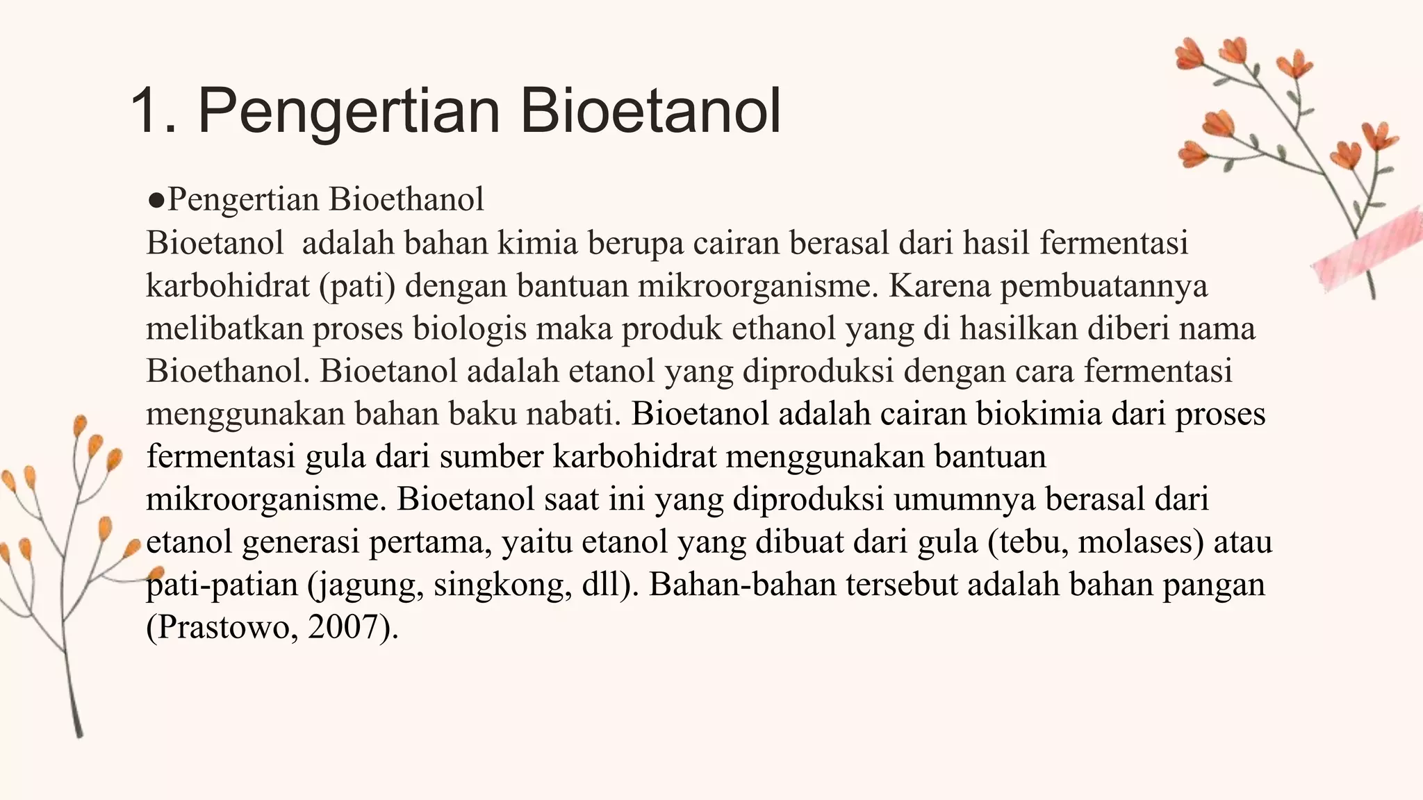 Tugas Project Bioteknologi Farmasi kel:2/Kelas:5b. "Pembuatan Bioetanol ...