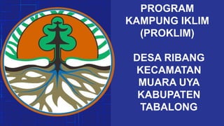 PPT Proklim Lestari desa ribang 241.pptx