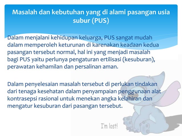 Pasangan Usia Subur (PUS) Dan Wanita Usia Subur (WUS) | PPTX