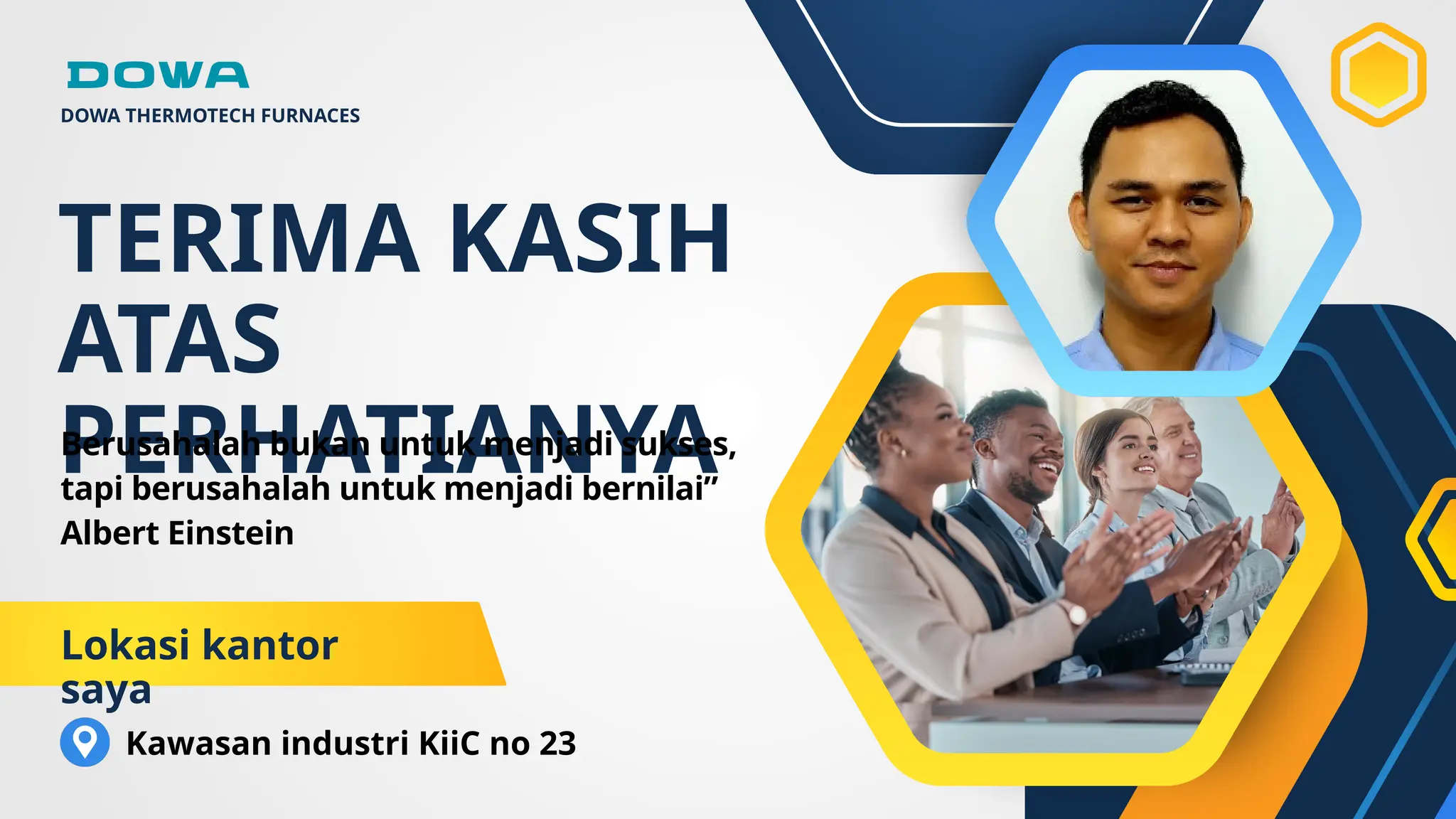 Presentasi promosi naik jabatan supervisor | PPTX