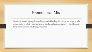 Ppt promotion farhan aditya 6017210033 | PPTX