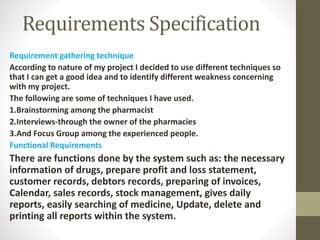 Pharmacy Management System Proposal | PPTX