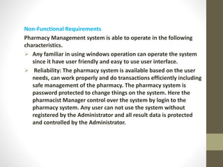 Pharmacy Management System Proposal | PPTX