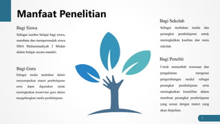 Pengembangan Modul Pembelajaran Matematika | PDF