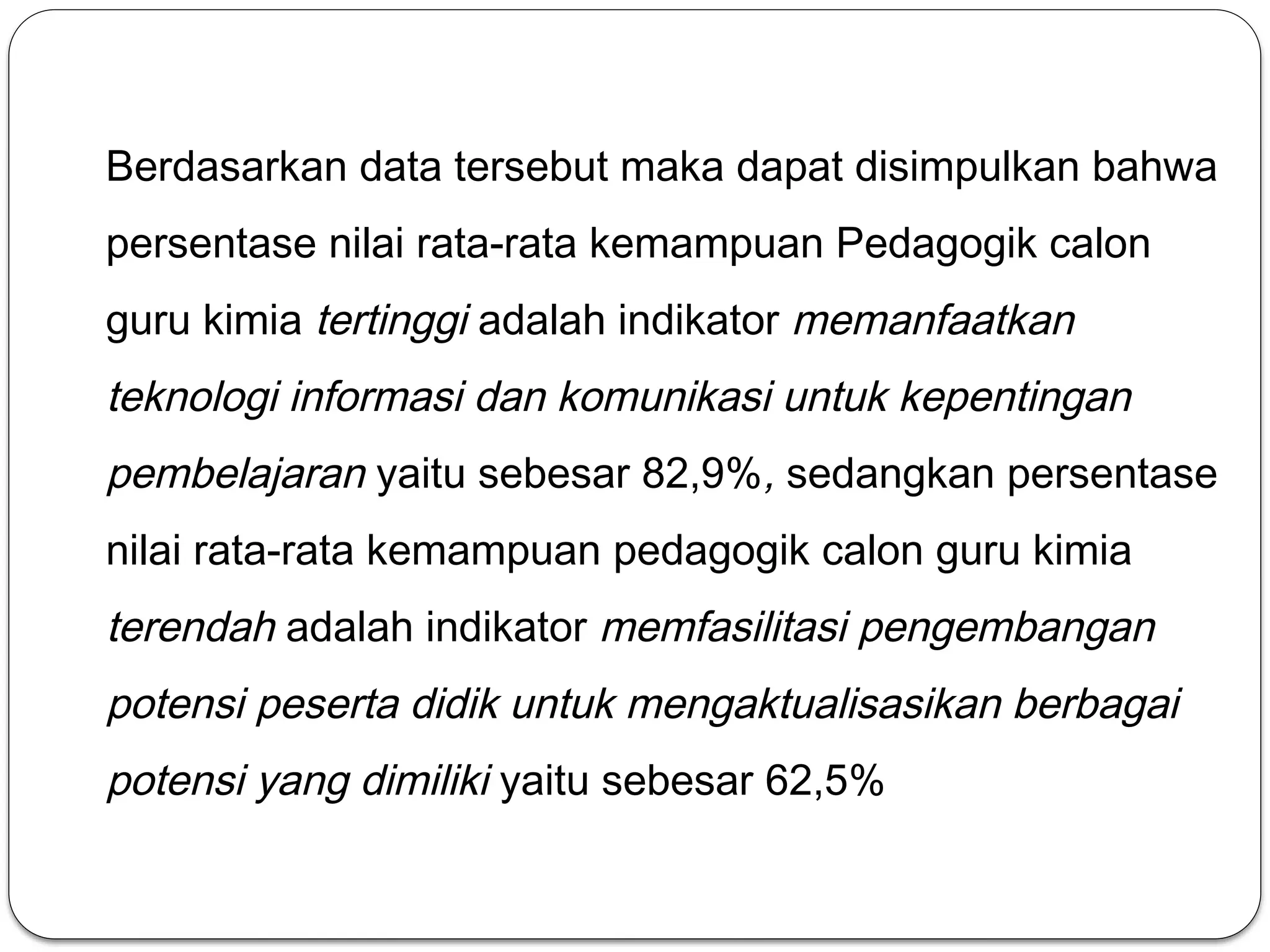 ppt proposal bella tentang analisia pck calon guru | PPT