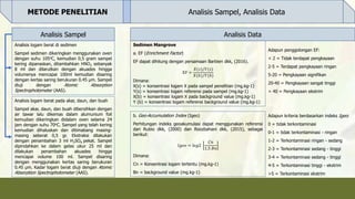 PPT PROPOSAL BIOAKUMULASI LOGAM BERAT Pb DAN Cd PADA MANGROVE DI ...