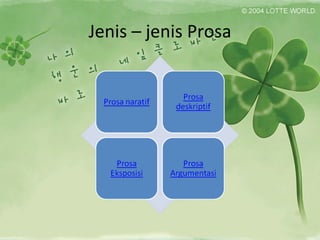 Ppt prosa | PPT