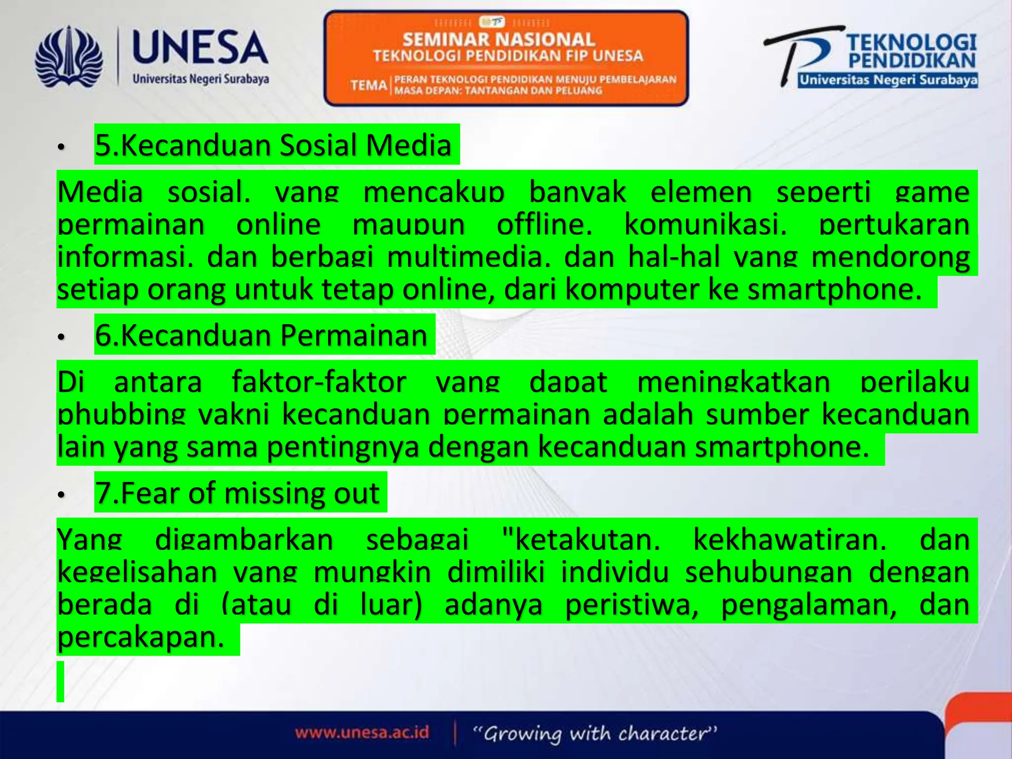 PPT prosiding perilaku phubbing pada pelajar smp di sukoharjo | PPTX