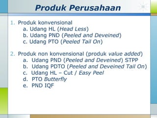 Ppt proses pembekuan udang putih pnd stpp | PPT