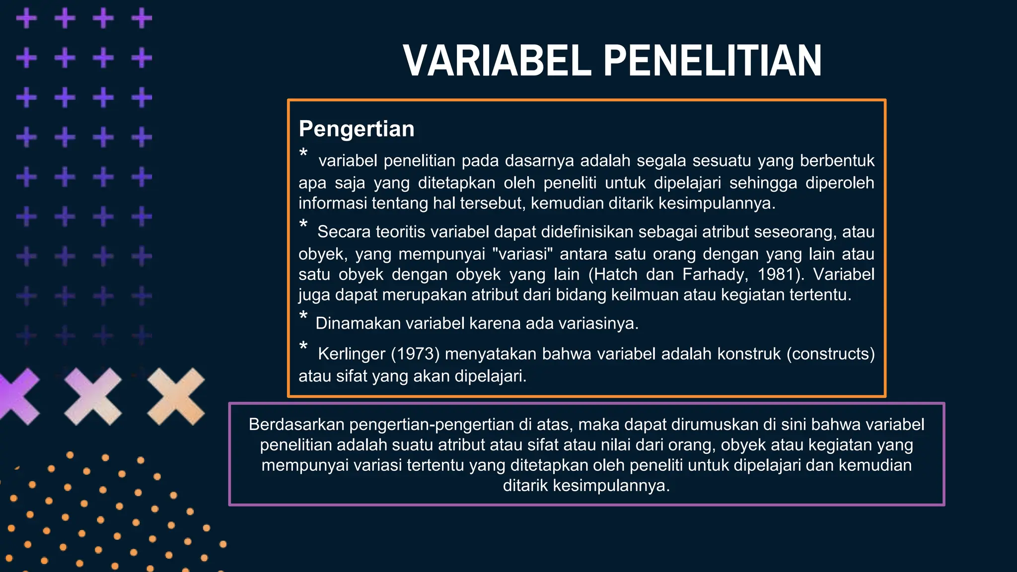 PPT PROSES PENELITIAN, MASALAH, VARIABEL DAN PARADIGMA PENELITIAN.pptx