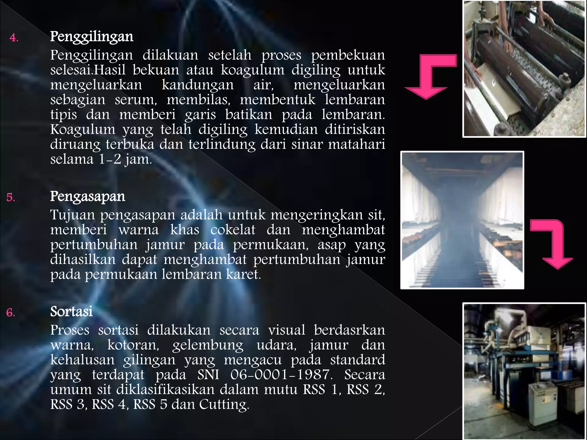 Ppt proses pengolahan karet menta firman ahyuda | PPTX