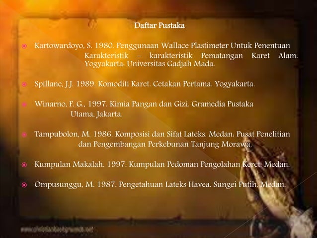 Ppt proses pengolahan karet menta firman ahyuda | PPTX