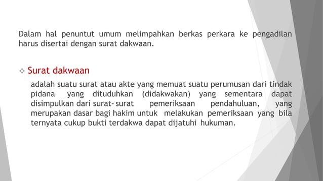 PPT PROSES PERADILAN PIDANA .BY NINA RAHAYU BELIApptx | PPTX