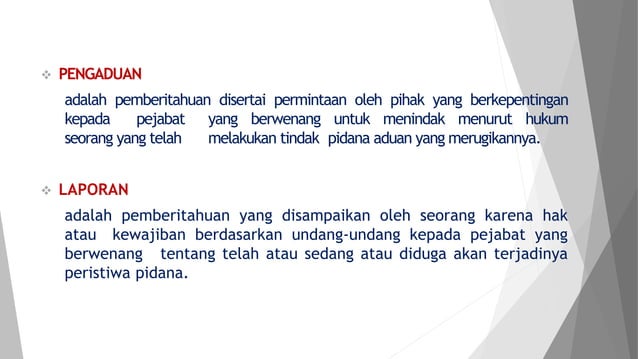PPT PROSES PERADILAN PIDANA .BY NINA RAHAYU BELIApptx | PPTX