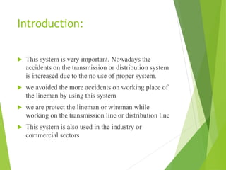 Ppt protection on lineman..final | PPTX