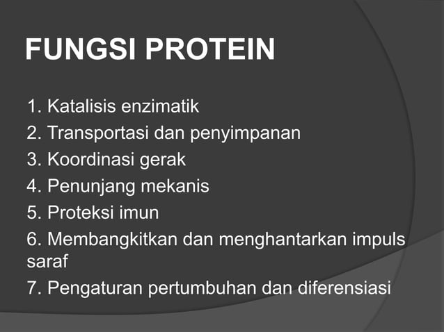 PROTEIN ROIKHATUL DAN ZENA | PPTX