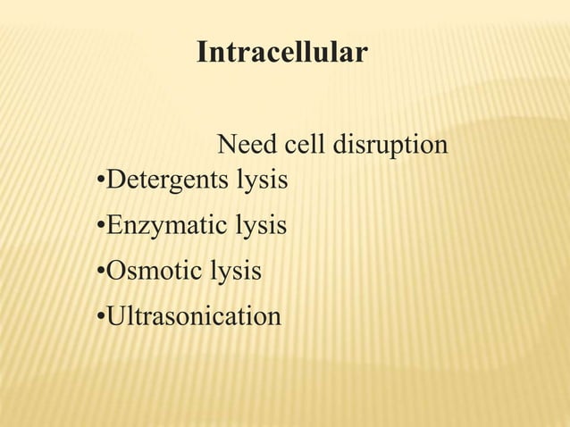 PPT protein separation and purification | PPTX | Biological Sciences ...