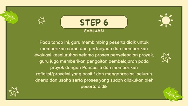 PPT Proyek P5 Kelas VII Rekomendasi bahan P5 | PPT