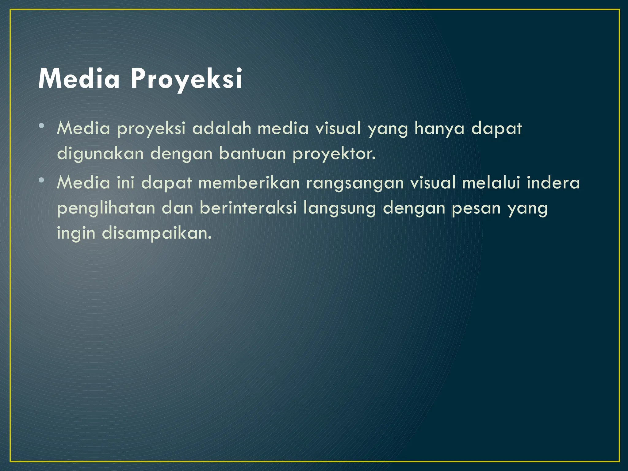 MATA KULIAH PAI PPT PROYEKSI DAN NON PROYEKSI.pptx