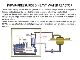 POWER SYSTEMS PPT OF NUCLEAR REACTORS AND THEIR TYPES | PPT