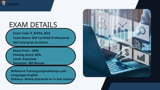 SAP Certified Professional – SAP Enterprise Architect | PPTX