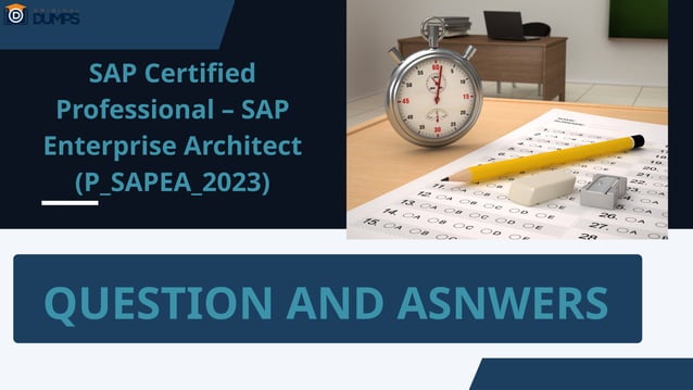 SAP Certified Professional – SAP Enterprise Architect | PPTX