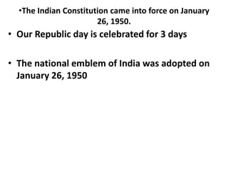 indian Constitution | PPTX