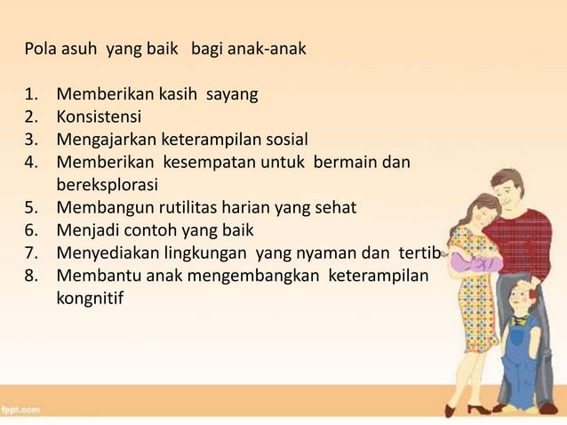 Psikologi perkembangan-pola asuh orangtua | PPTX