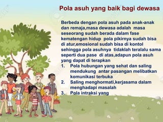 Psikologi perkembangan-pola asuh orangtua | PPTX