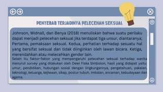 PPT PSI SOSIAL KEL 13.pdf. Psikologi sosial pelecehan seksual | PDF