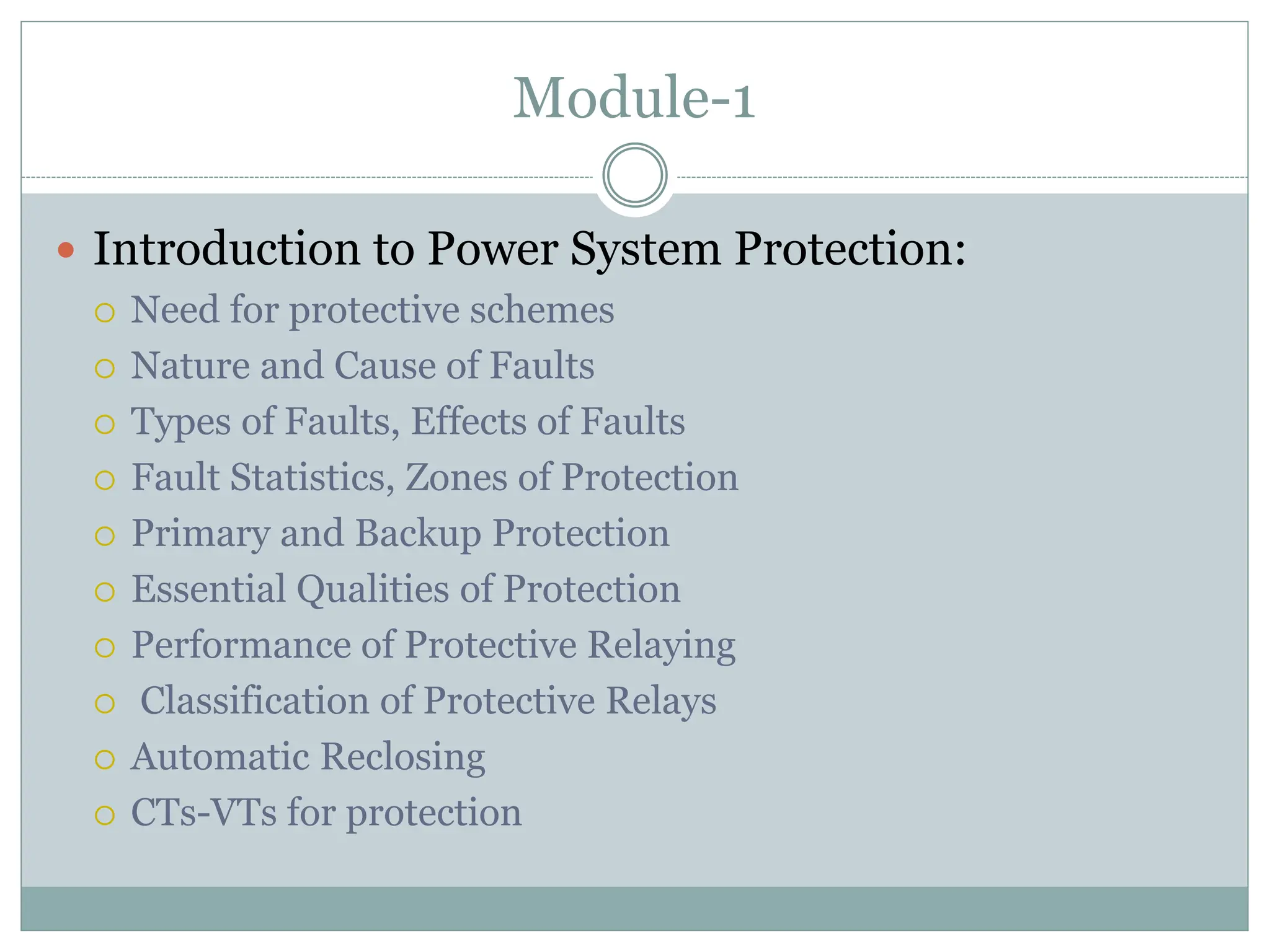 power system protection | PPTX