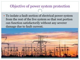 power system protection | PPTX