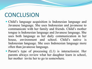 Ppt psycholinguistic kelompok7 kelas A | PPTX