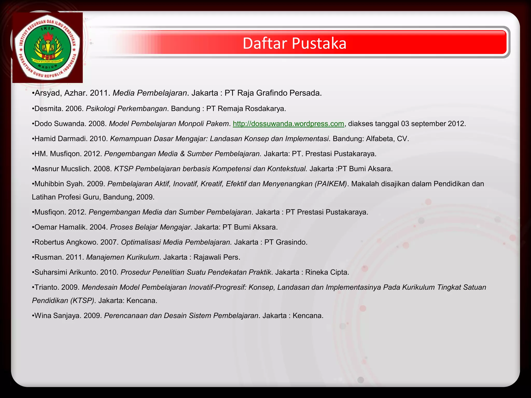 Powerpoint Proposal PTK | PPTX