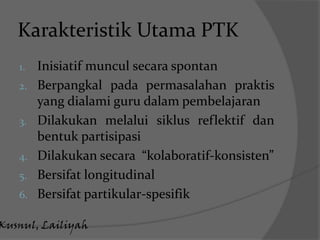 Ppt ptk (bab i) | PPTX