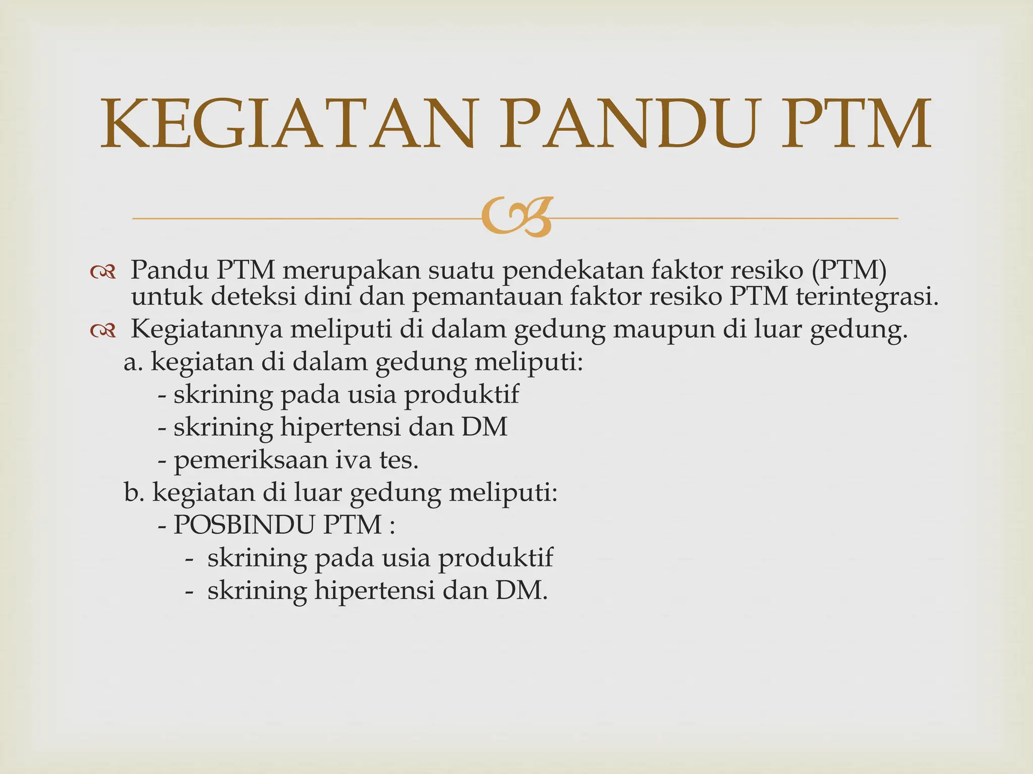 PPT PTM 2024 puskesmas cantigi indramayu | PPTX