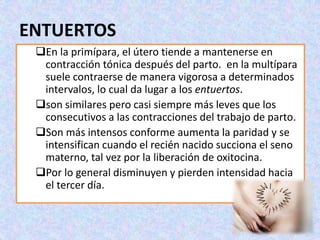 PUERPERIO FISIOLOGICO | PPTX
