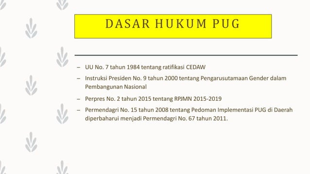 ppt PUG DLH Kehutanan DIY.pptx