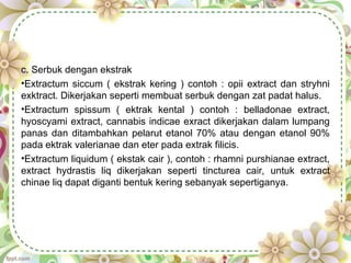 materi pulvis dan pulveres untuk SMKS Farmasi | PPT