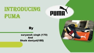ppt puma.pdf | Marketing and Advertising | Business