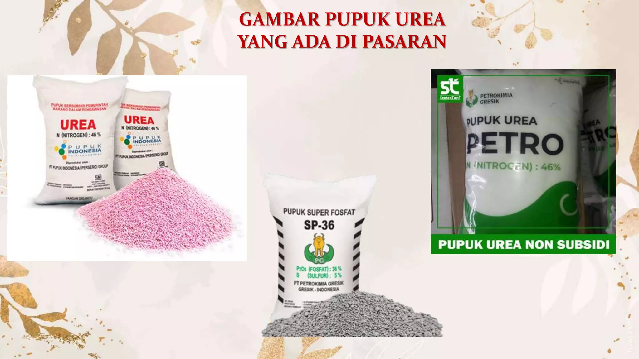 Ppt pupuk urea | PPT