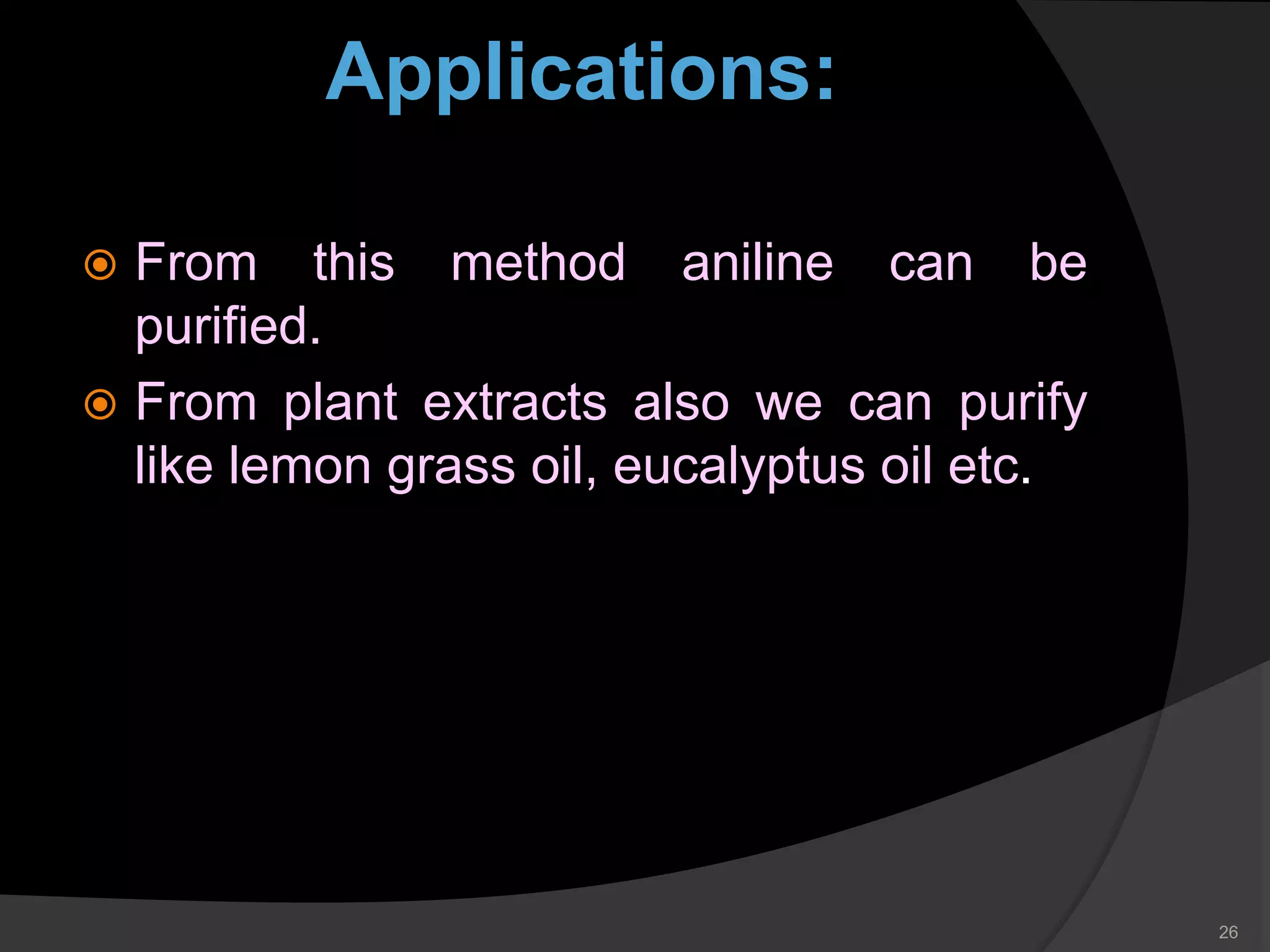 Ppt purification of organic compounds | PPT