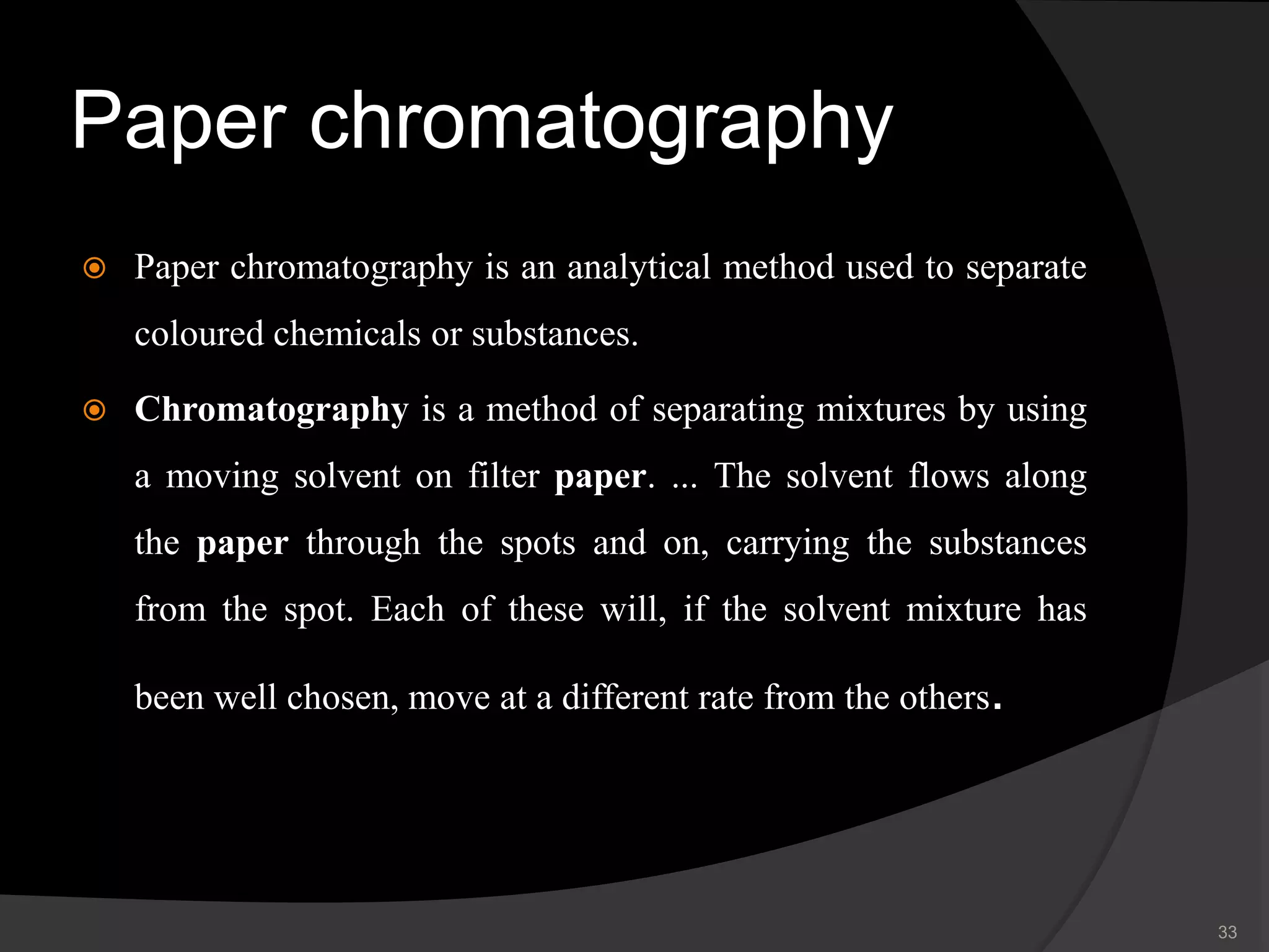 Ppt purification of organic compounds | PPT
