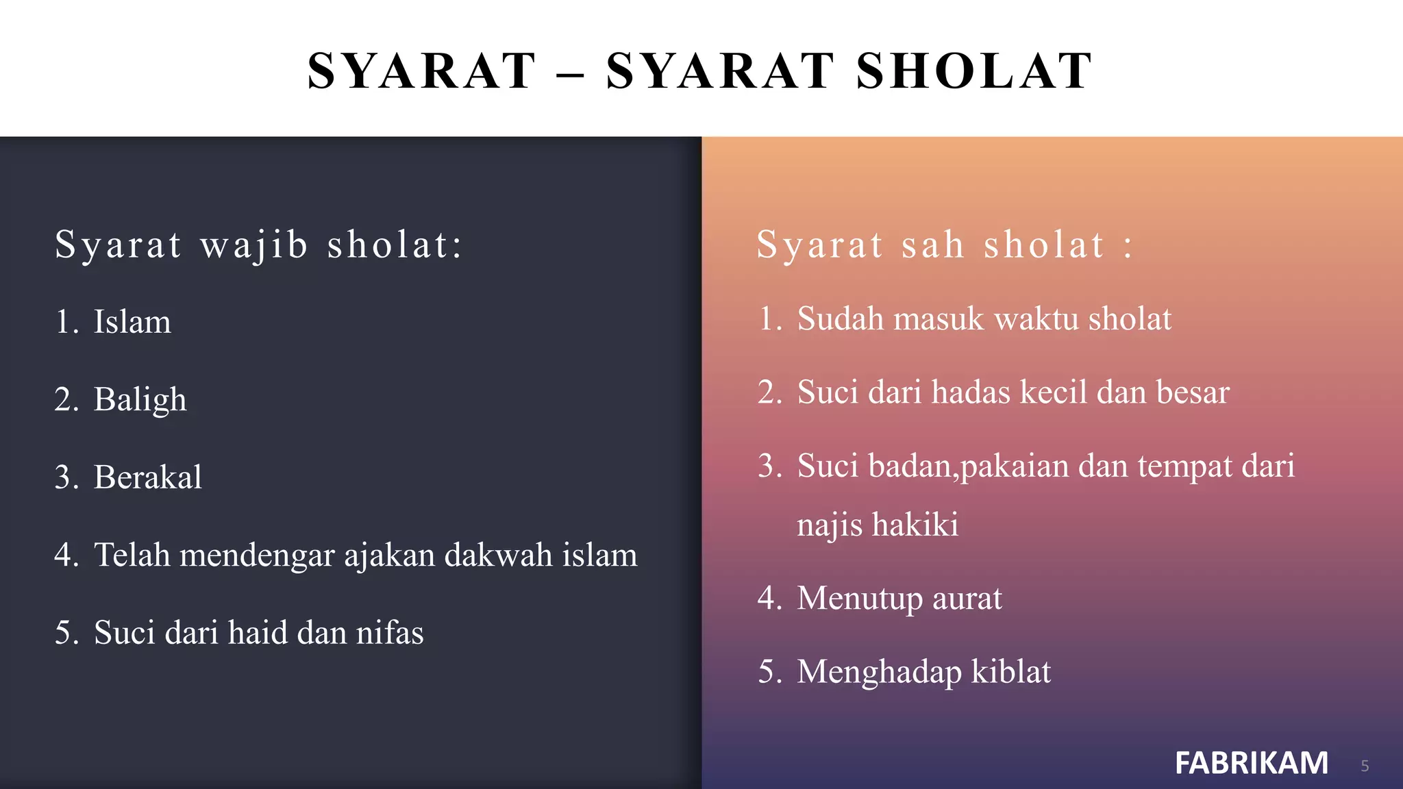 PPT Presentasi agama islam Filosofi sholat - SlideShare | PPTX