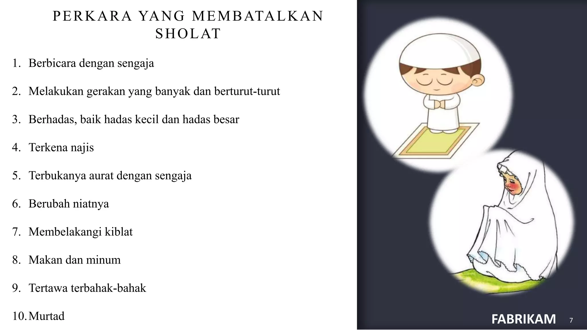 PPT Presentasi agama islam Filosofi sholat - SlideShare | PPTX