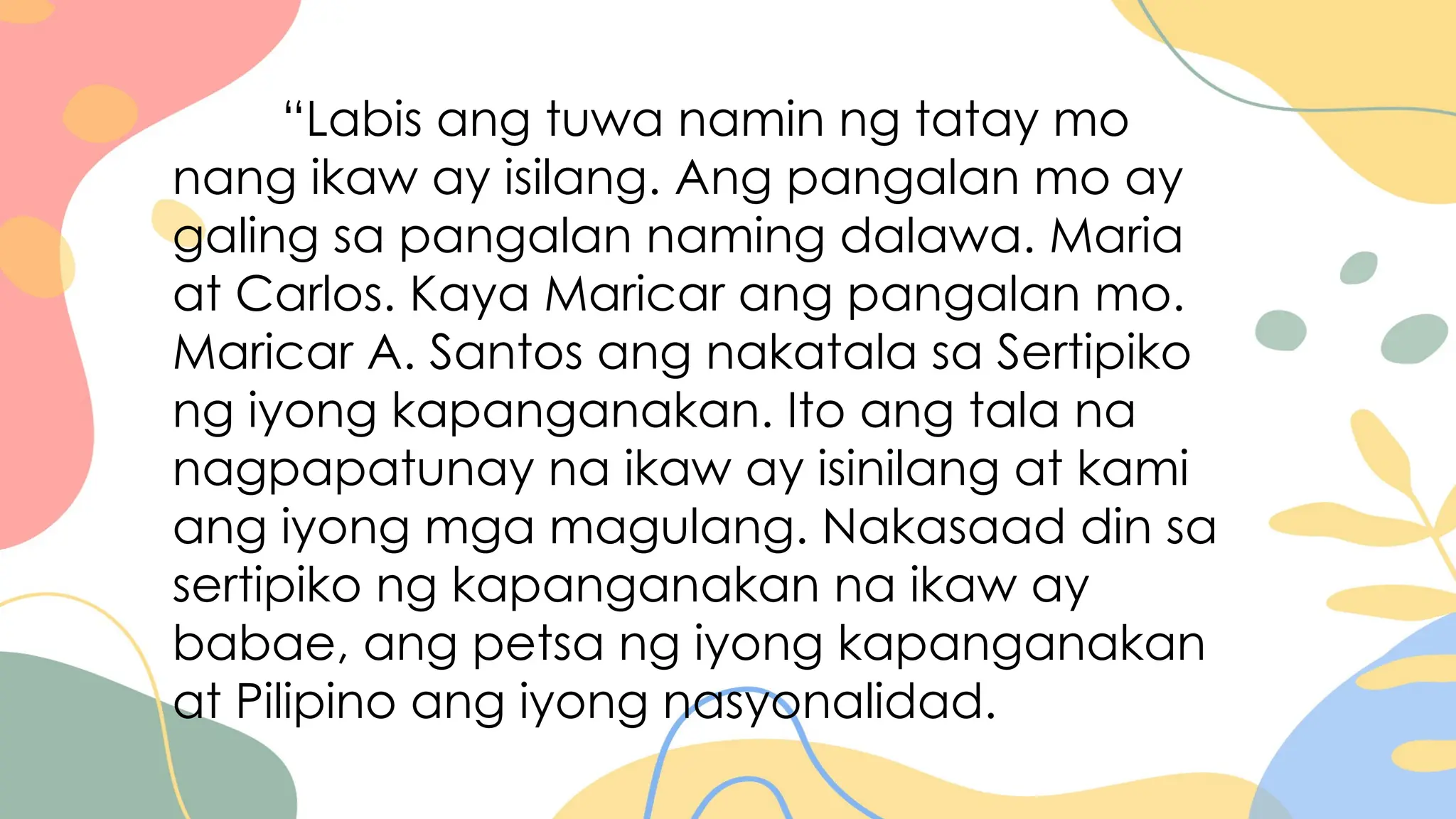 PPT Q1 Week6 Grade 1 MAKABANSA MATATAG.pptx